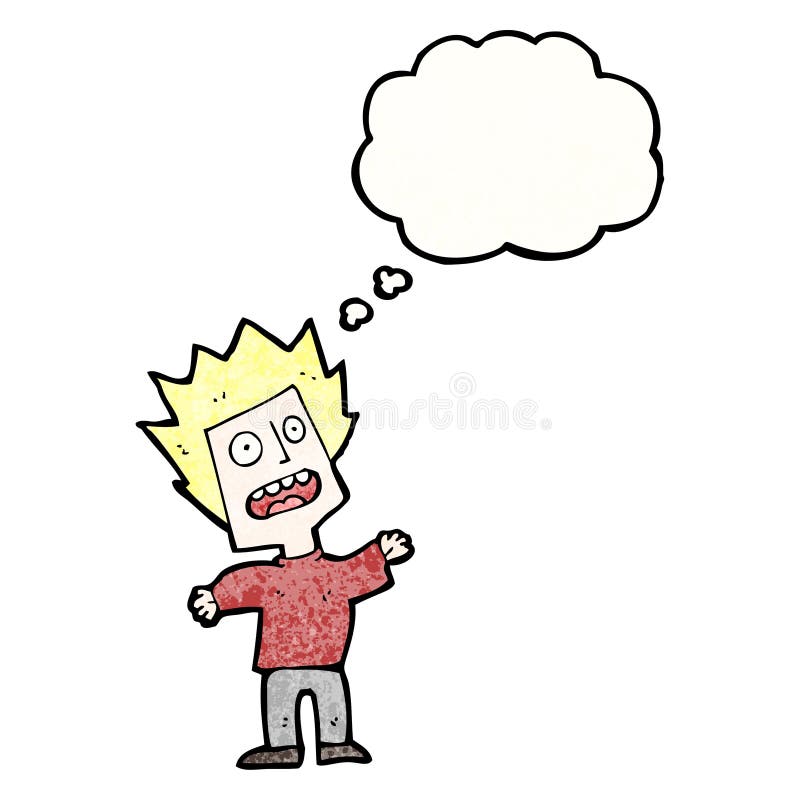 Stressed boy cartoon stock vector. Illustration of cute - 38049596