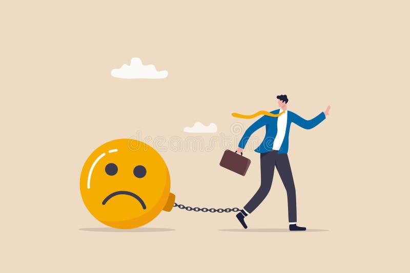 Sad Heavy Weight Burden Stock Illustrations – 236 Sad Heavy Weight ...