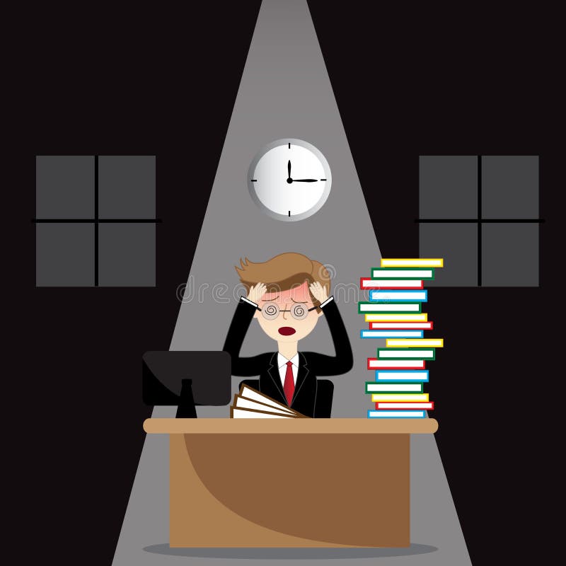 Cartoon Stressed Business Man Stock Illustrations – 4,674 Cartoon ...