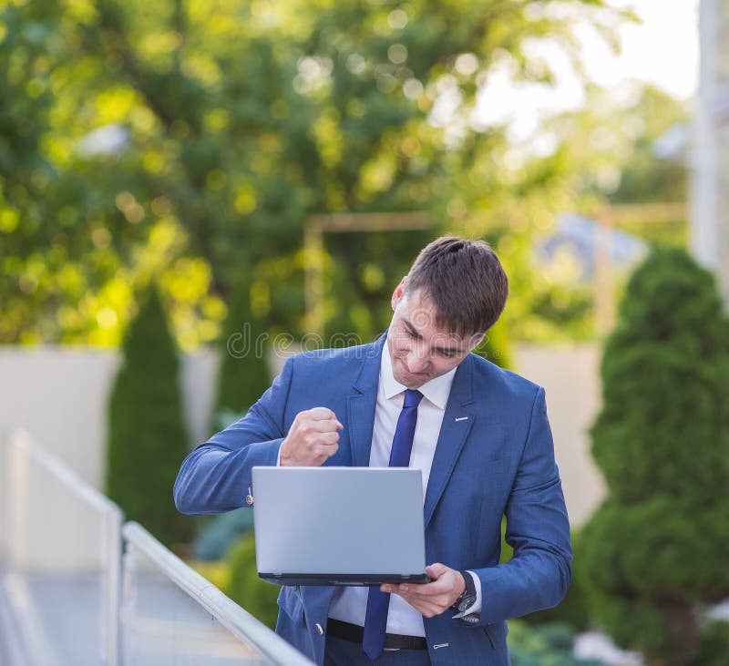 Stressed Business Man with Problems Stock Photo - Image of bankrupt ...
