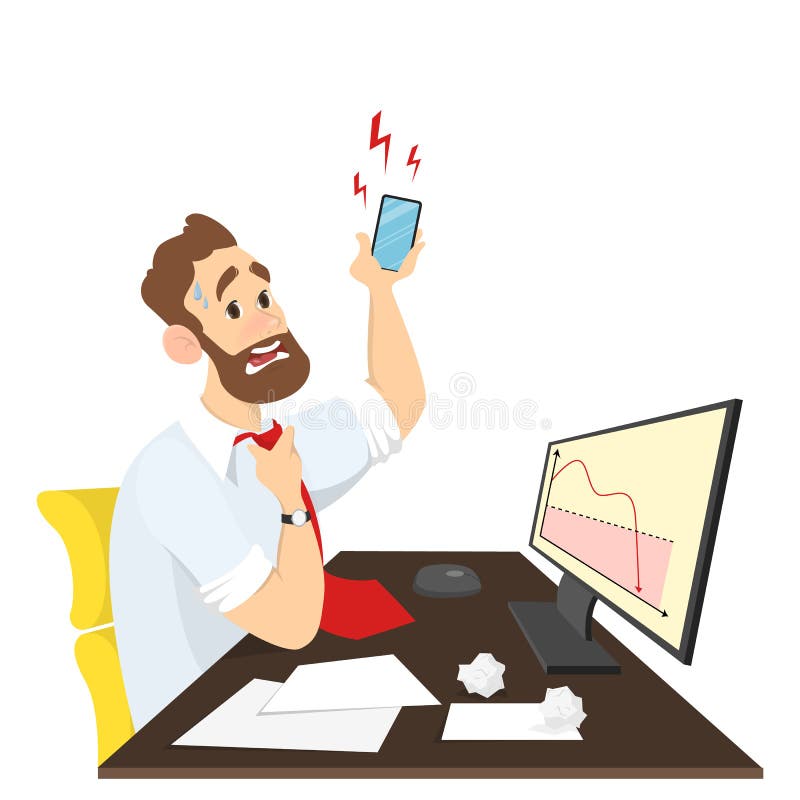 Angry Customer Stock Illustrations – 4,628 Angry Customer Stock ...