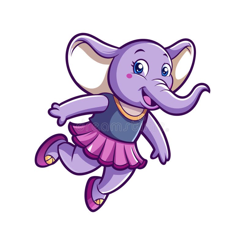 Stressed Elephant Exploring Caves Stock Image - Illustration of ...