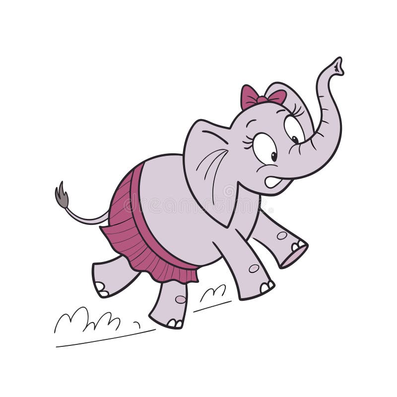 Stressed Elephant Exploring Caves Stock Image - Illustration of ...
