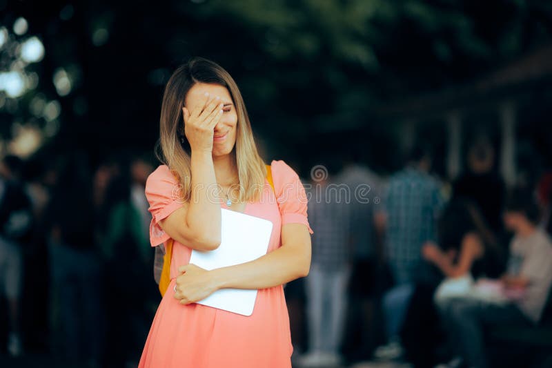 Stressed Event Planner Holding a Pc Tablet at Outdoors Ceremony Stock ...