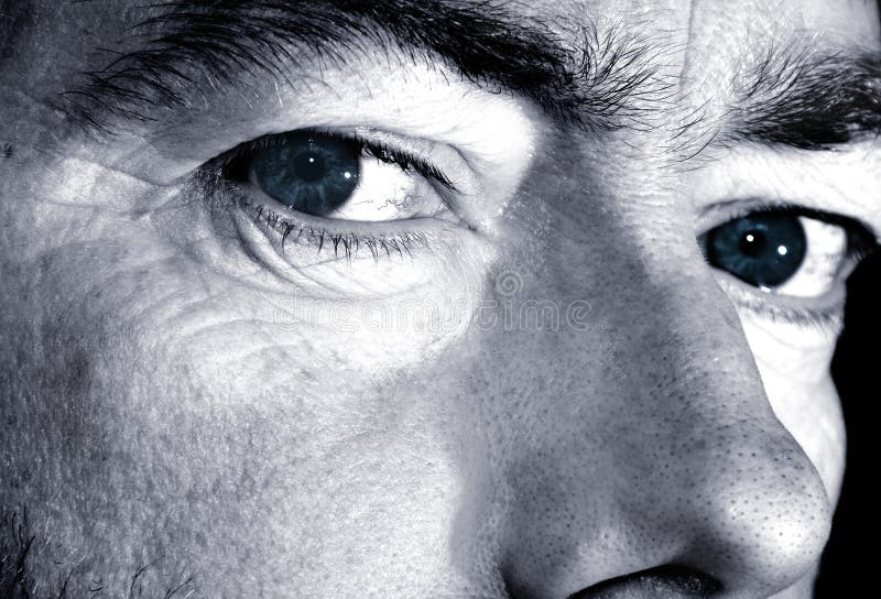 Stressed face stock photo. Image of nostril, close, depression - 4908102