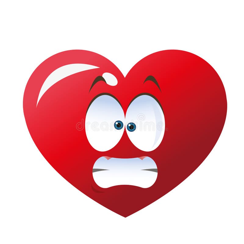 Stressed Heart Stock Illustrations – 442 Stressed Heart Stock ...