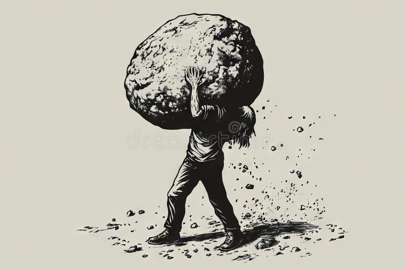 Man Carry Boulder Stock Photos - Free & Royalty-Free Stock Photos from ...
