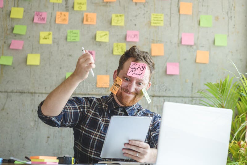 Male Engineer at a Construction Site with a Tablet Stock Photo - Image ...