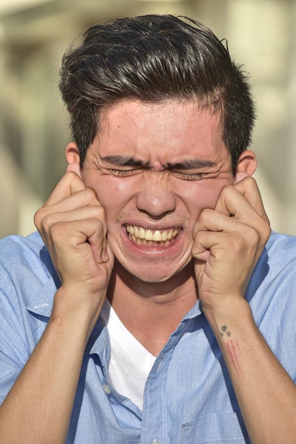 A Stressed Minority Person stock image. Image of anxiety - 138905579