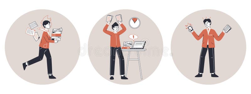 Bad Time Management Stock Illustrations – 729 Bad Time Management Stock ...