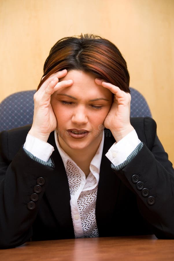 Stressed out stock image. Image of despair, business, headache - 2358557