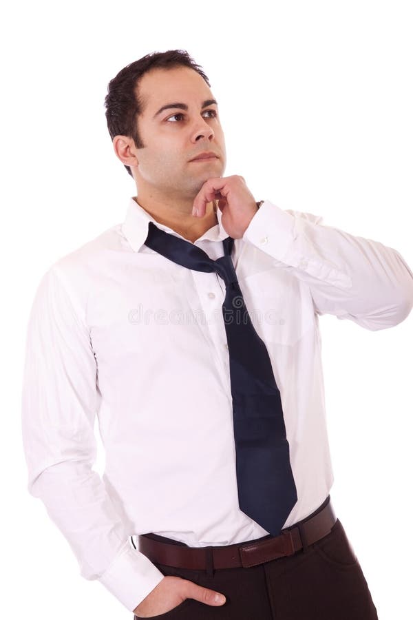 Stressed out business man stock photo. Image of business - 13907290