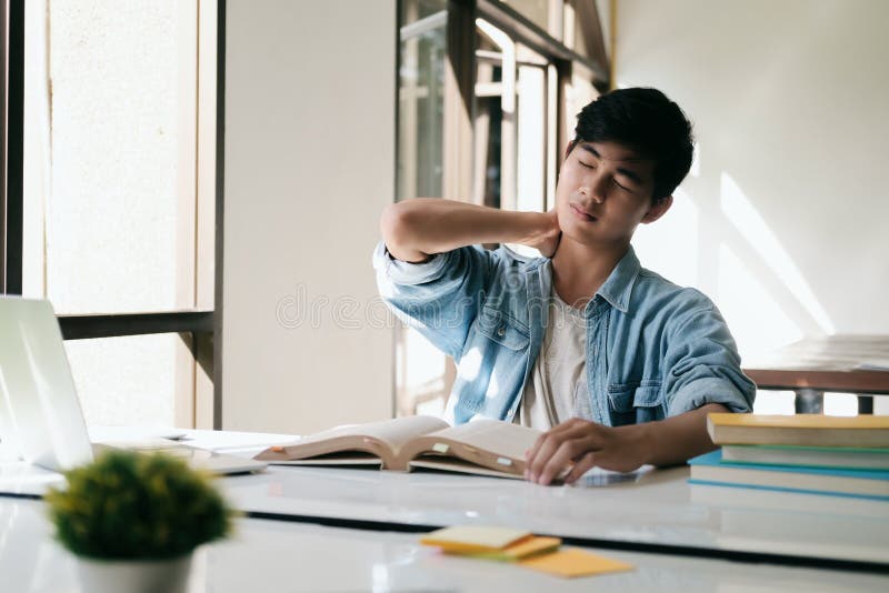 Stressed People from Hard Working. Stock Photo - Image of student ...