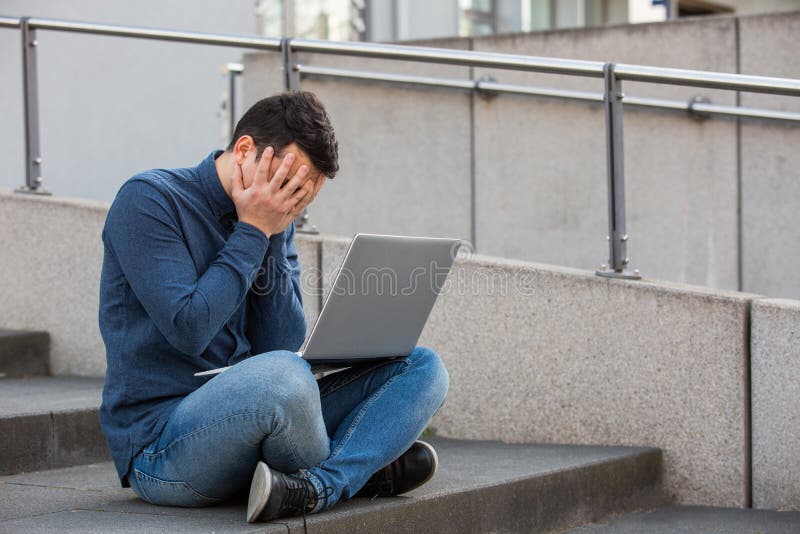 Stressed Student Preparing for an Exam Stock Image - Image of exam ...
