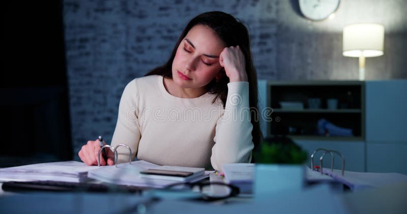 Stressed Tax Advisor with Headache Stock Photo - Image of problem ...