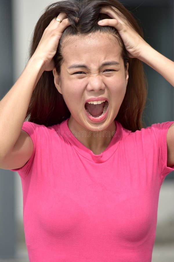 Stressed Young Person stock photo. Image of young, youth - 136329706