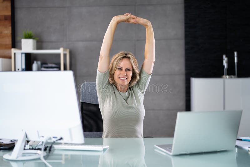 Stretch Exercise Workout stock photo. Image of exercise - 254552820
