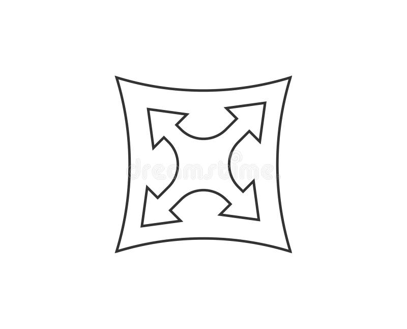 Stretch, Fabric, Textile Icon. Vector Illustration. Stock Vector ...