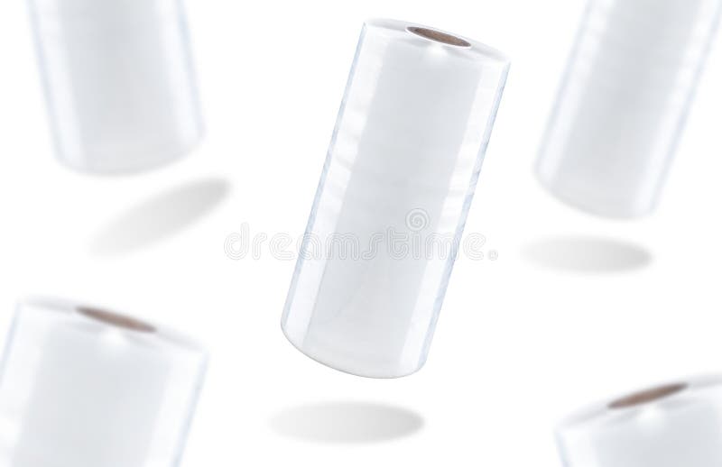 Stretch Foil, Polythene Film Stock Photo - Image of packaging ...