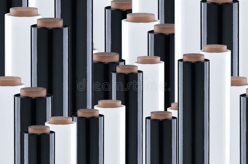 Stretch Foil, Polythene Film Stock Photo - Image of polymer, packaging ...