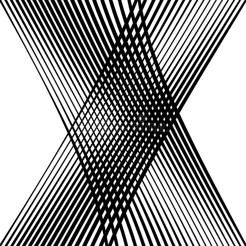 Stretch Grid, Mesh. Waving, Wavy Intersect Lines. Interlock, Tangle ...