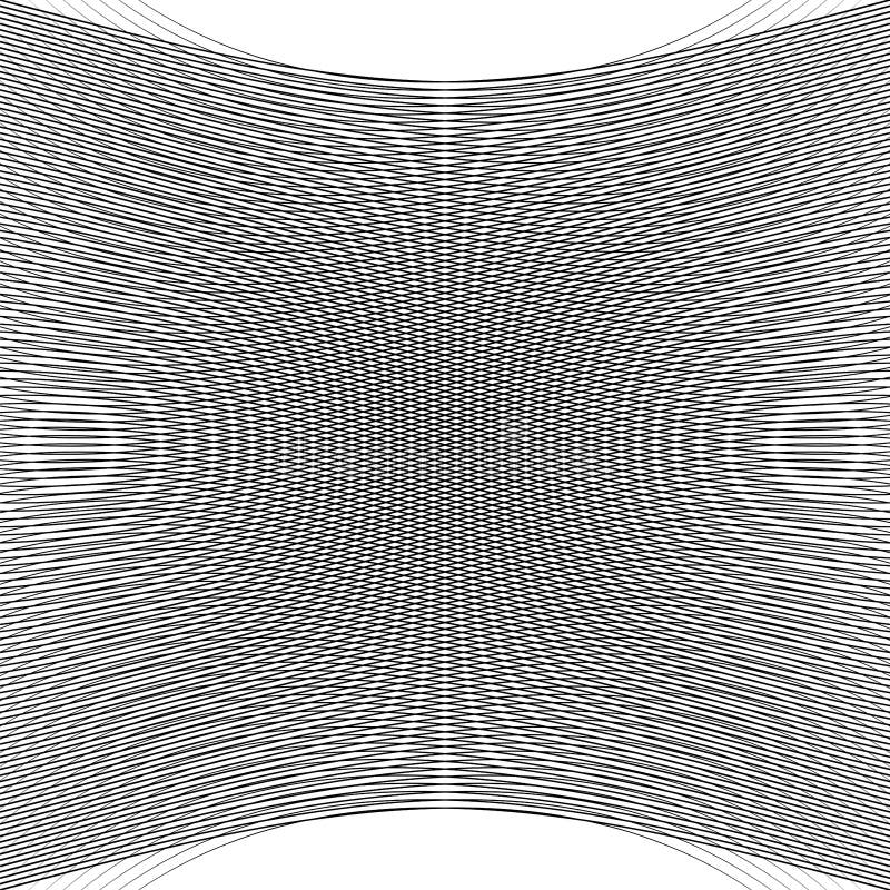 Stretch Grid, Mesh. Waving, Wavy Intersect Lines. Interlock, Tangle ...