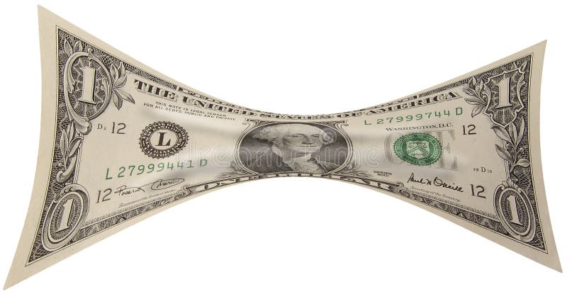 Stretched Dollar stock image. Image of stretched, dollar - 6116909
