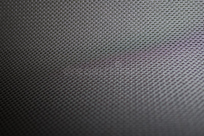 Stretched Grey Mesh Textured Polyester Fabric. Stock Photo - Image of ...