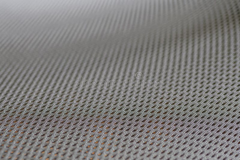 Stretched Grey Mesh Textured Polyester Fabric. Stock Image - Image of ...