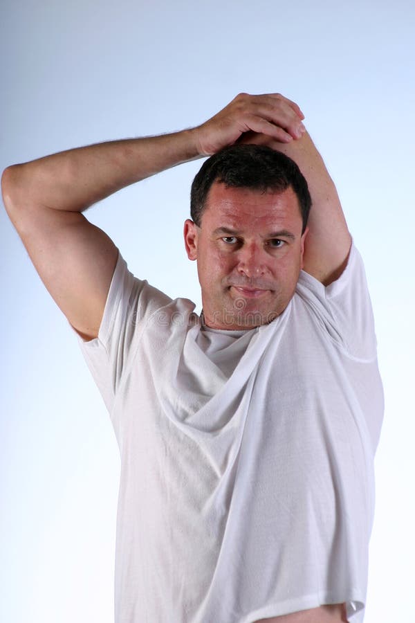 Stretching arm stock image. Image of strong, stretching - 1066991