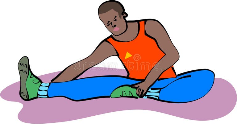 Physical Stretching Exercises Stock Illustrations – 2,354 Physical ...