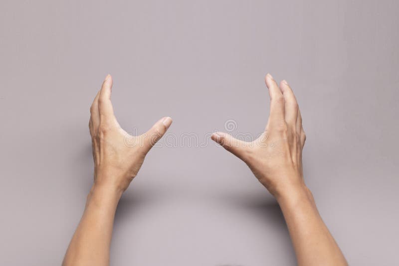 Stretching Hands First Person Point of View Stock Photo - Image of ...