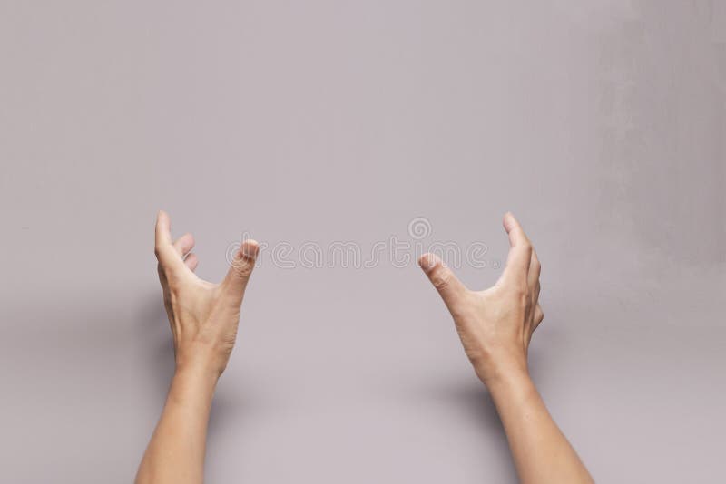 Stretching Hands First Person Point of View Stock Image - Image of ...