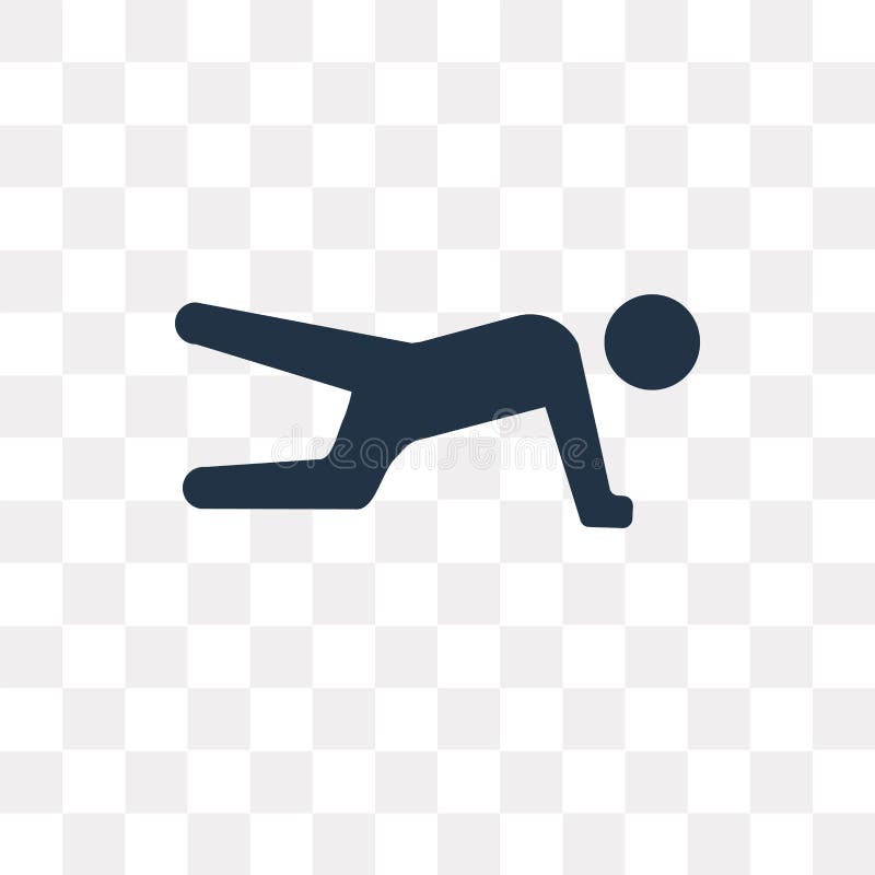 Stretching Leg Exercise Vector Icon Isolated on Transparent Back Stock ...