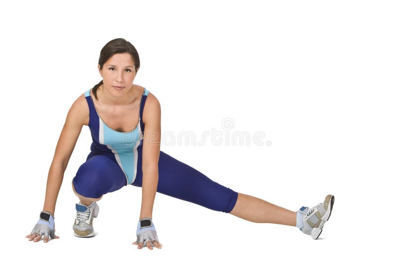 Stretching stock image. Image of activity, floor, exercise - 5540175