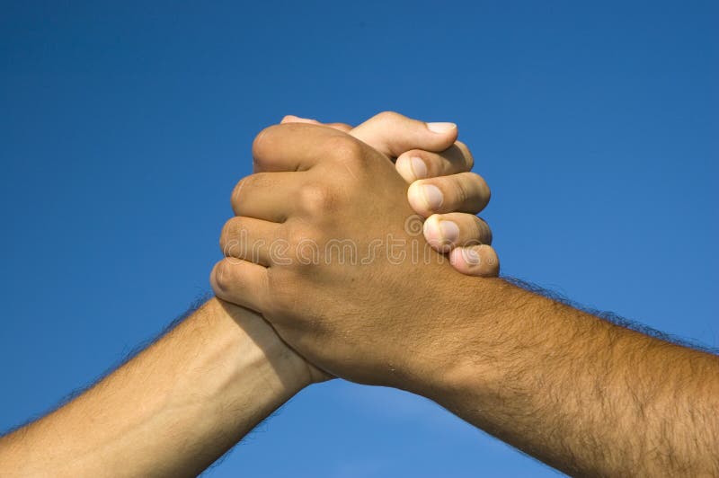 Stretta di mano fotografia stock. Immagine di collegamento - 2990808