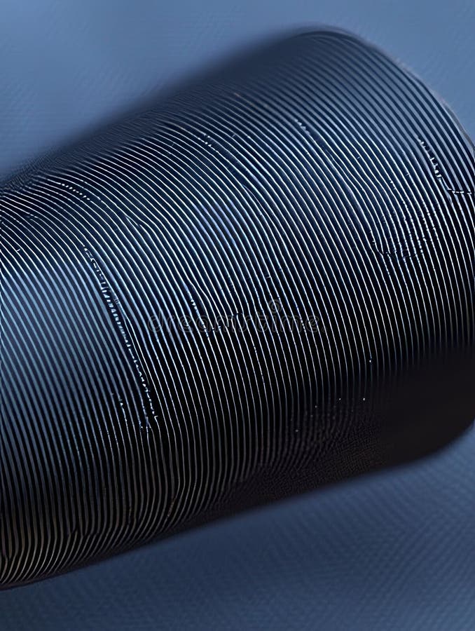 Striated Cylinder: a Dark Cylinder Showcases Numerous Parallel ...