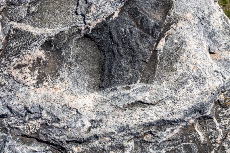 Striated Granite Rock Texture Background Stock Image - Image of full ...