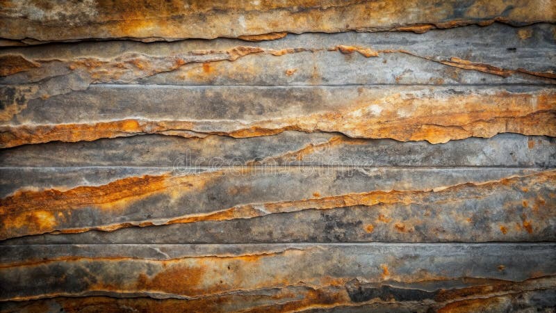 Striated Stone Surface with Rust Accents a Textured Background of ...