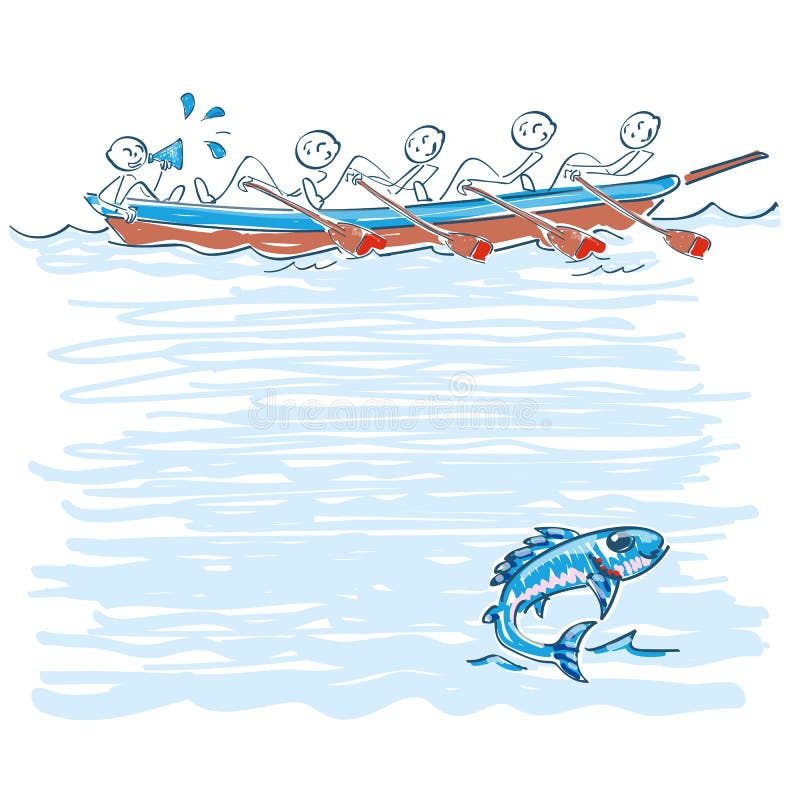 Stick Figure Row Boat Stock Illustrations – 10 Stick Figure Row Boat ...