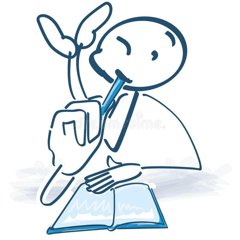 Stick Figure Book Stock Illustrations – 1,058 Stick Figure Book Stock ...