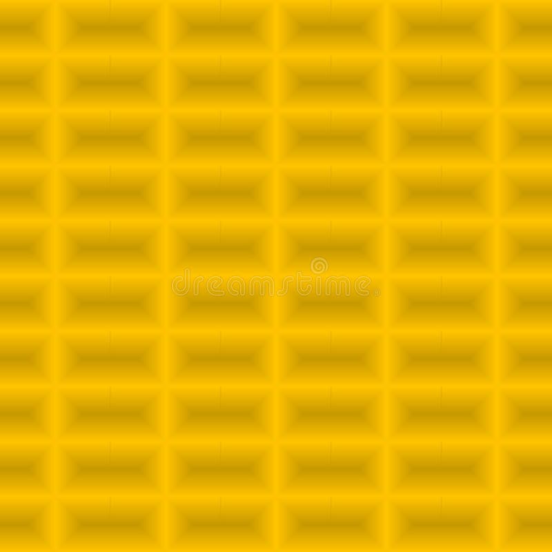 Strict Convex Rectangles of Yellow Tiles with Shiny Edges Stock ...