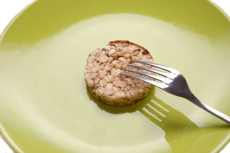 Strict diet stock photo. Image of overweight, fork, calorie - 6888342