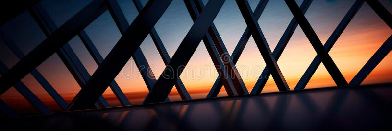 Strict Metal Background and Shadows, Capturing the Twilight Ambiance ...