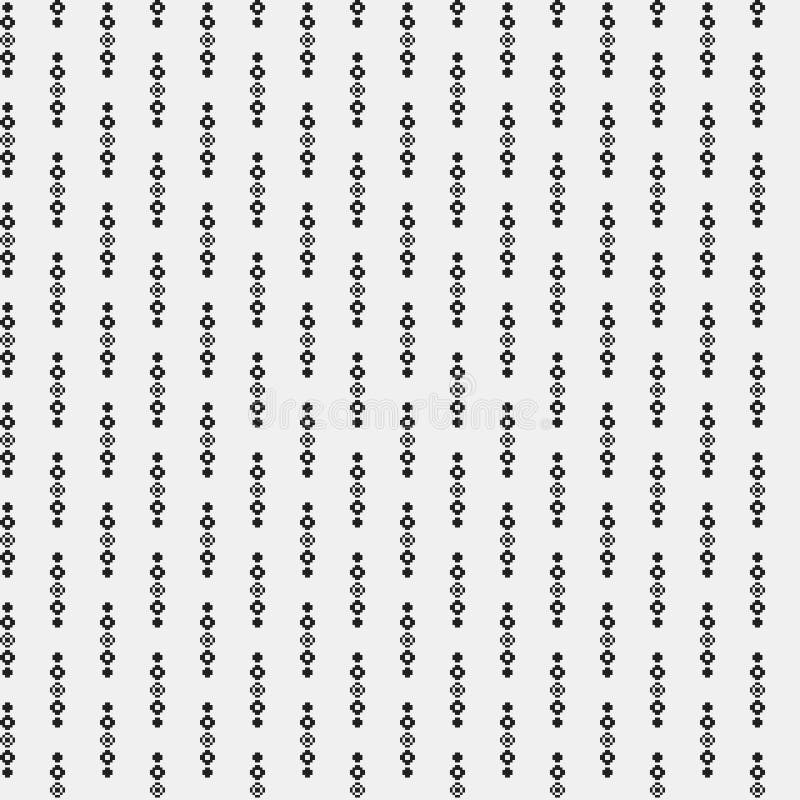 Strict Pixelated Seamless Pattern in Corporate Style Stock Vector ...