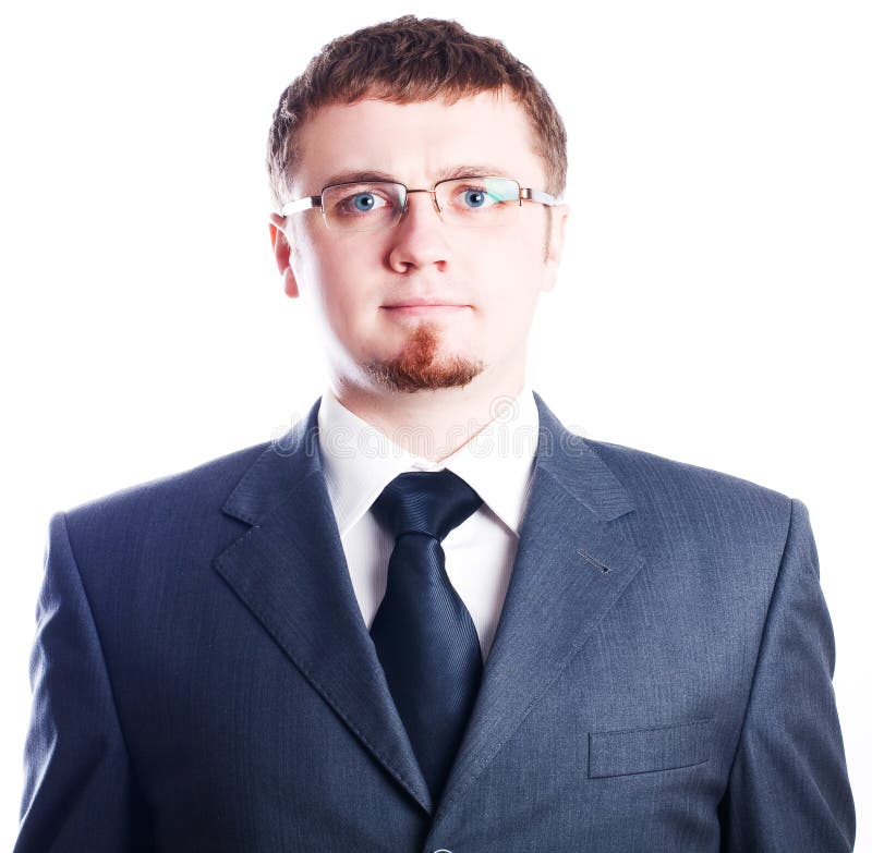 Strict Serious Business Man Stock Image - Image of corporate, serious ...