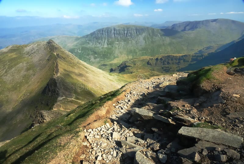 Striding edge stock photo. Image of district, edge, mere - 11802024