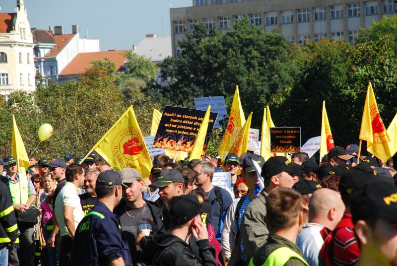 Strike editorial stock photo. Image of firemen, workers - 16169738