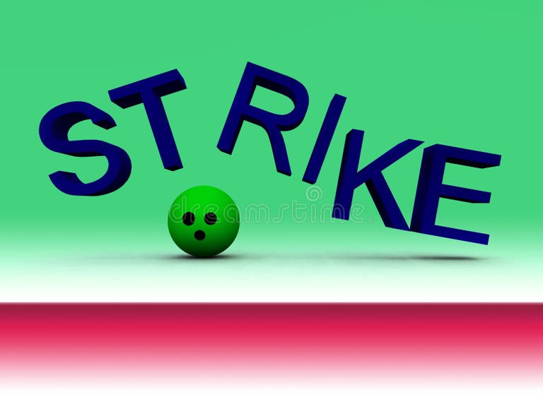 Strike 27 stock illustration. Illustration of strike, word - 2059635