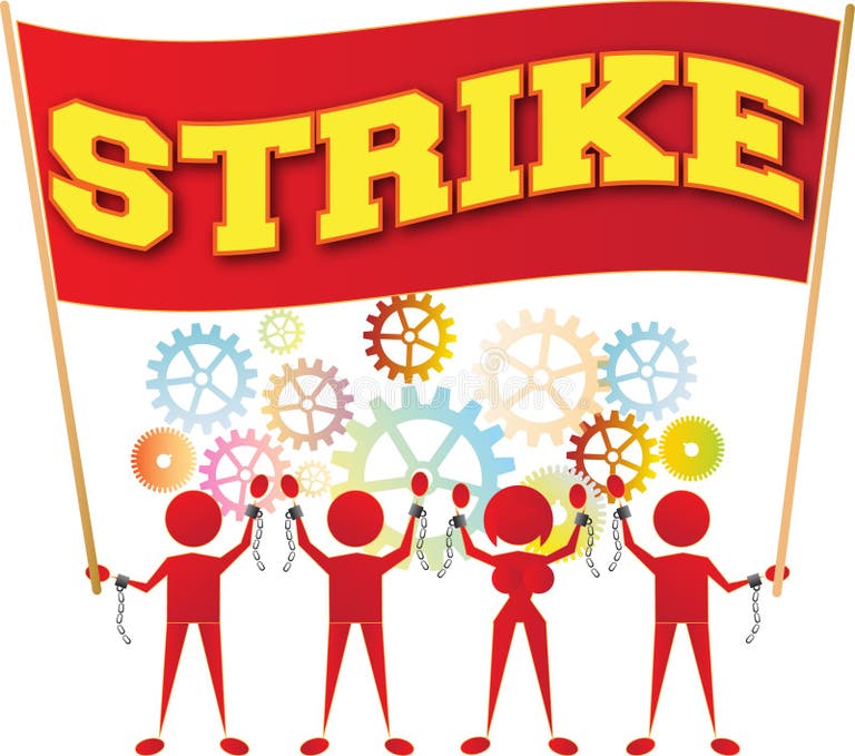 Factory Strike Stock Illustrations – 480 Factory Strike Stock ...